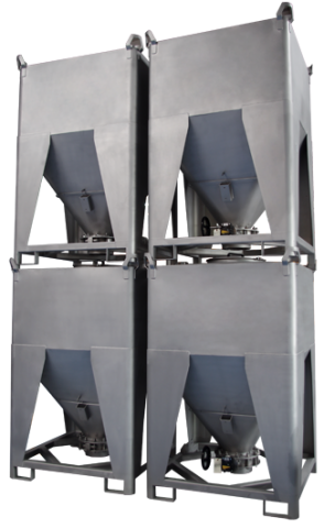 Steel - Stainless steel containers | IBC Powder Container